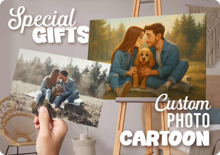 Personalized Cartoon Gifts: Your Face, Our Art, Endless Smiles 😊 ...