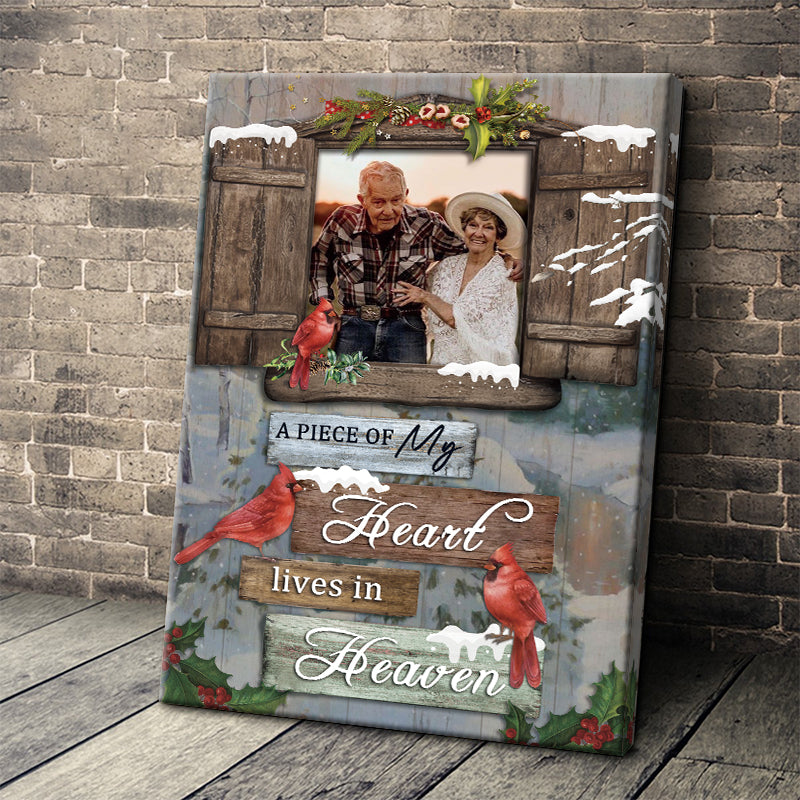 Custom Photo Personalized Canvas Memorial Wall Art-Custom Canvas Print ...