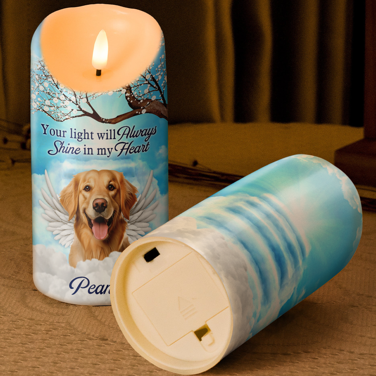 Pet Loss Your Light Will Always Shine In My Heart - Memorial ...