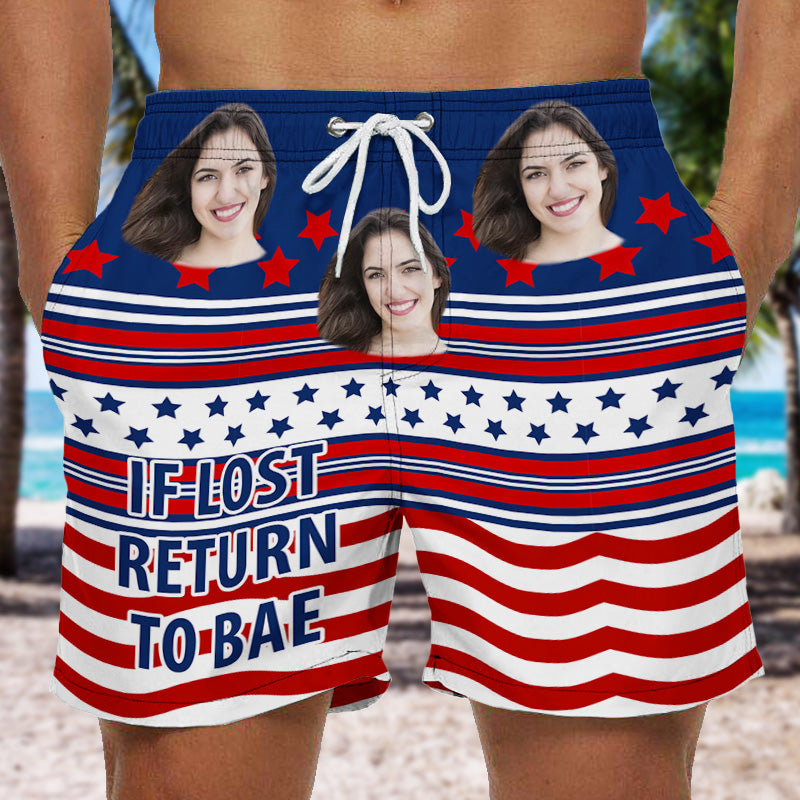 Custom Photo If Lost Return To Bae I Am Bae Gift For Couple ...