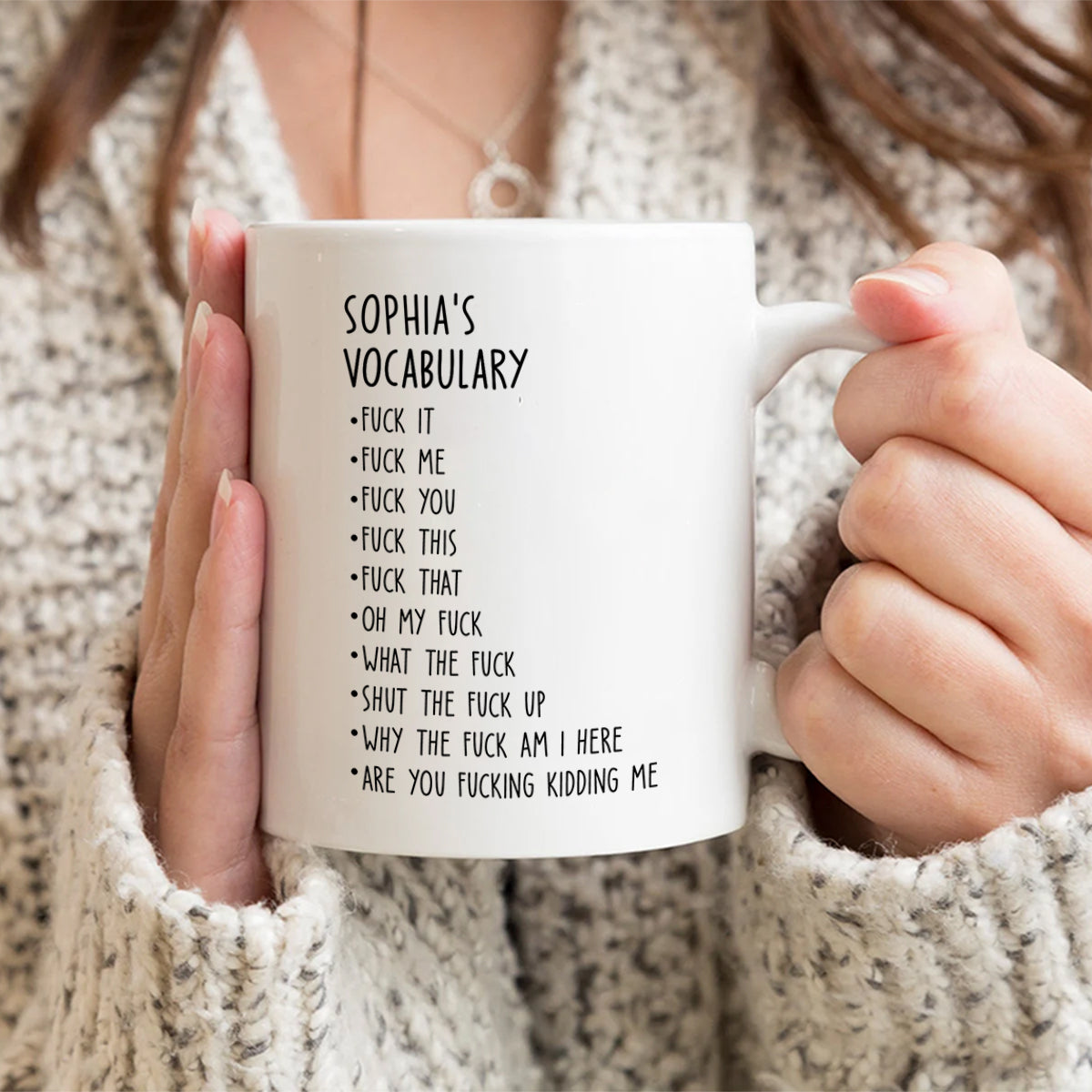 Funny Job Title Custom Name Mug - Customized Personalized Mug - Gift F ...
