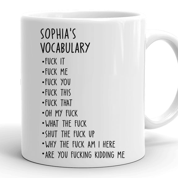 Funny Job Title Custom Name Mug - Customized Personalized Mug - Gift F ...