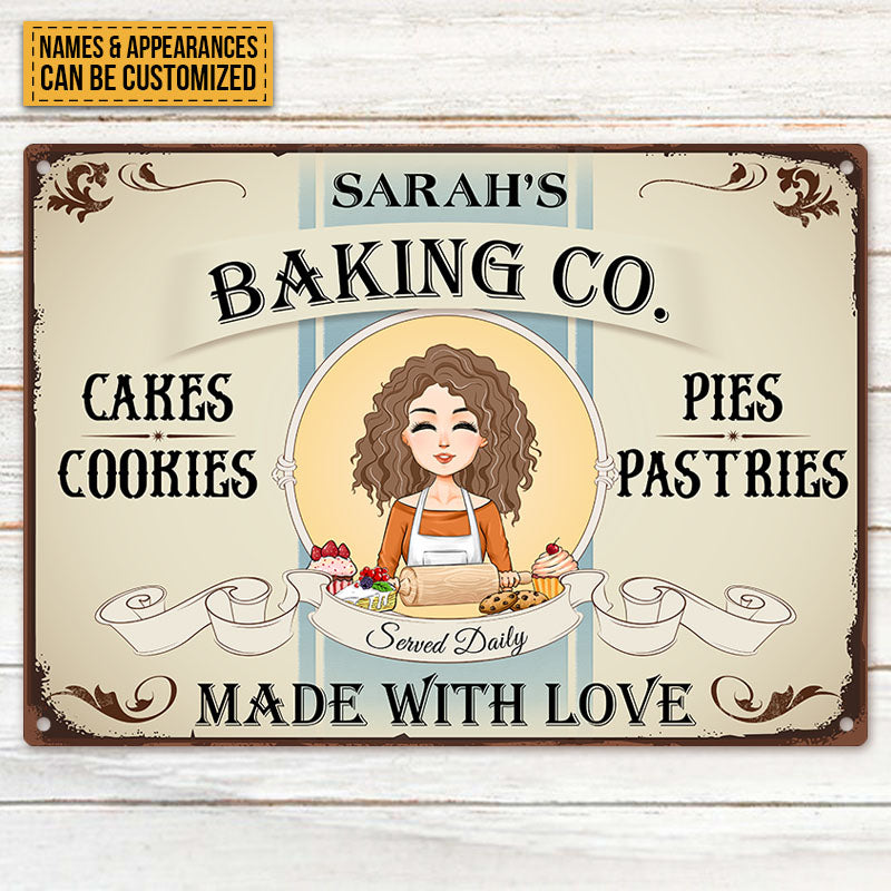 Baking Company Made With Love - Baking Sign - Gift For Baking Lover Pe ...
