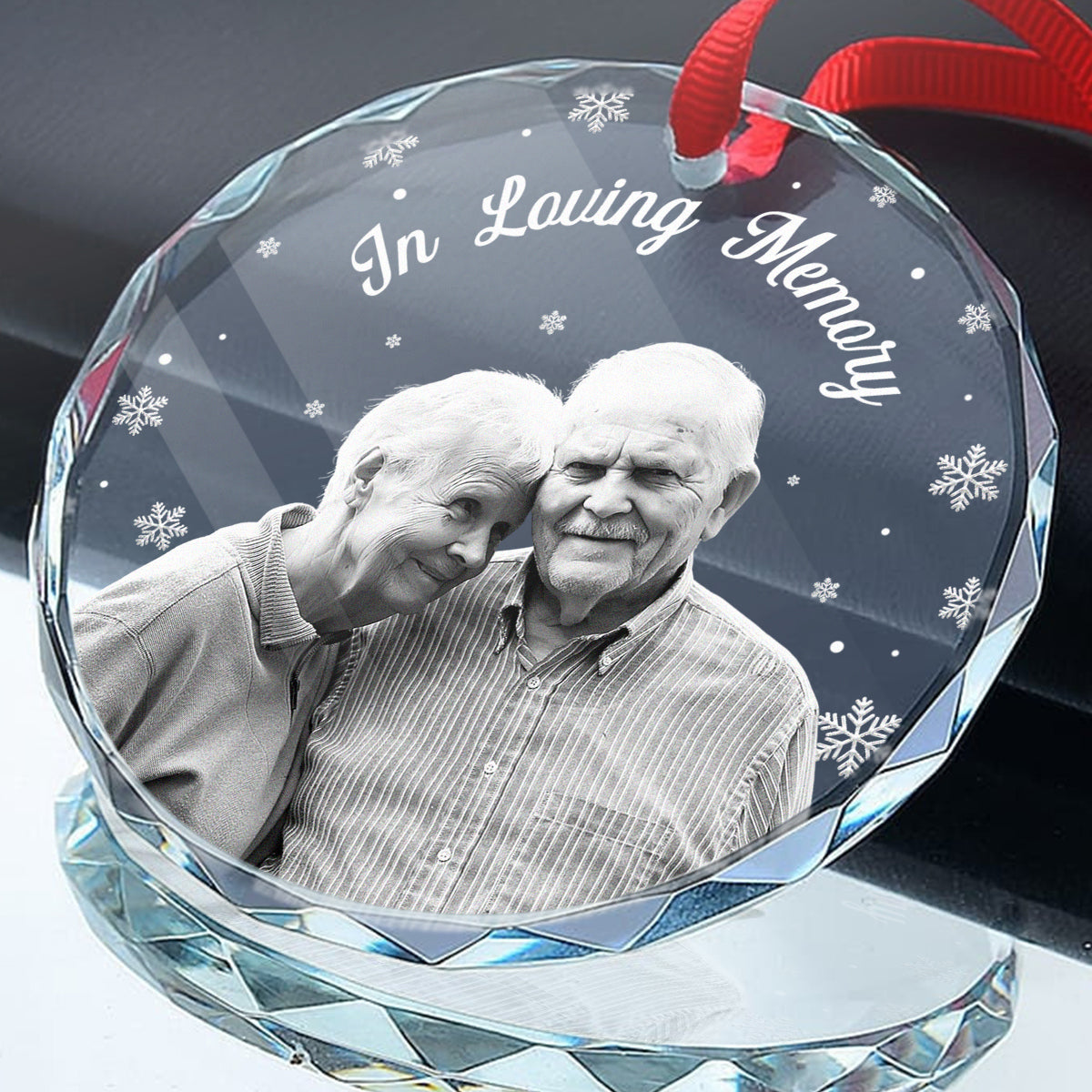 Memorial In Loving Memory Forever In Our Hearts - Personalized Glass O ...