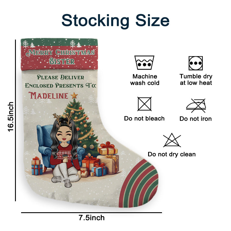 Merry Christmas Please Deliver Enclosed Presents To - Personalized ...