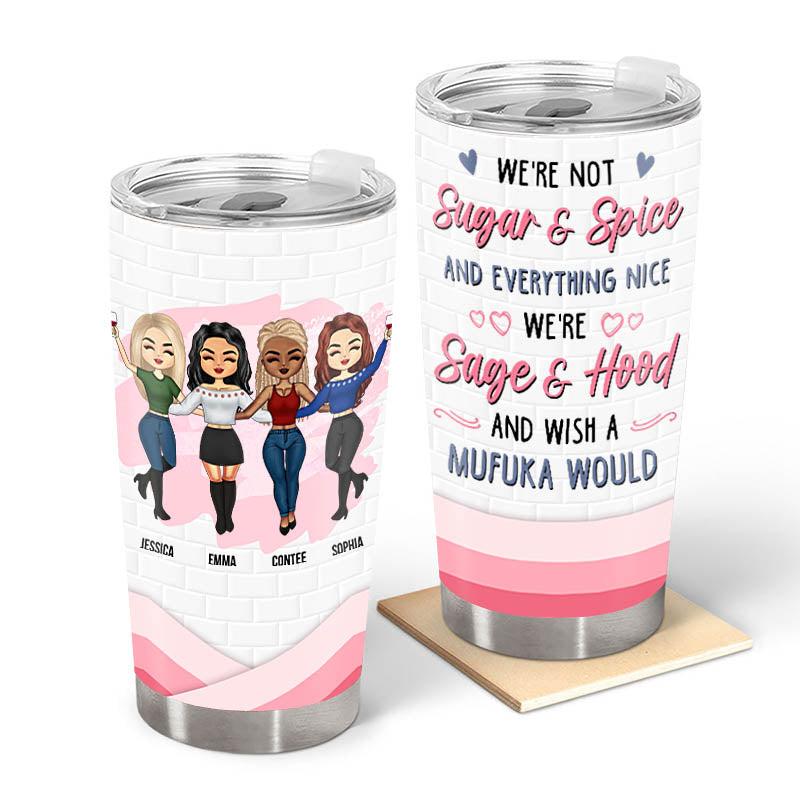 Chibi Bestie We're Not Sugar & Spice And Everything Nice - Gift For Be ...