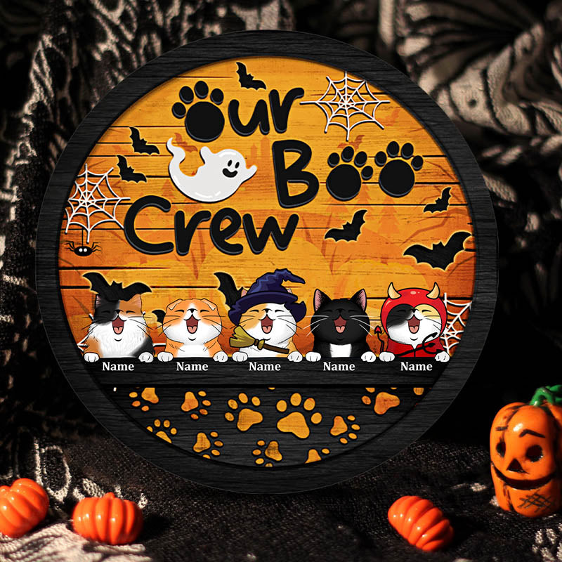 Halloween Welcome Door Signs, Halloween Costume Welcome Signs, Our Boo ...