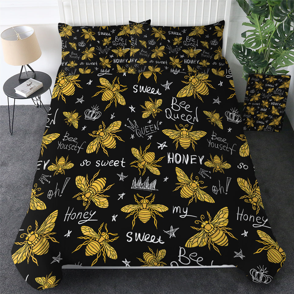 Honey Bee Bedding Set – Thesunnyzone